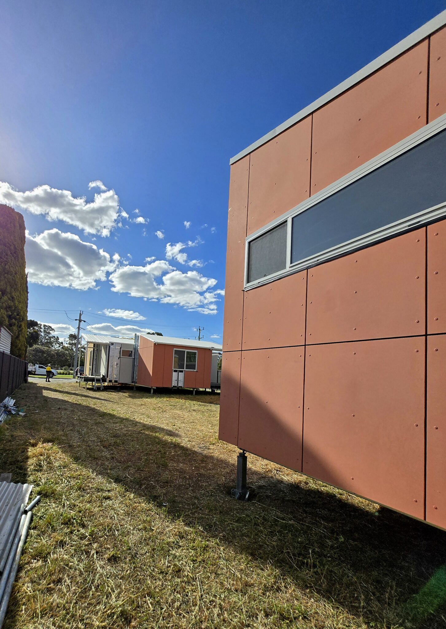 Modular homes arrive for Nest project – The Bridge Youth Service