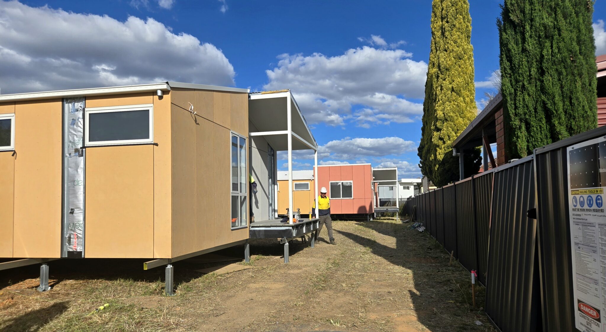 Modular homes arrive for Nest project – The Bridge Youth Service